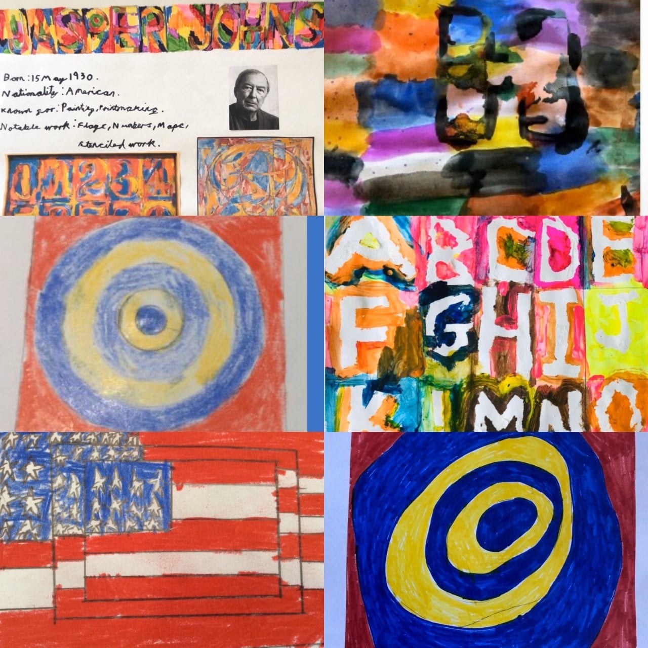 Year 3 Jasper Johns Research - Caterham Prep