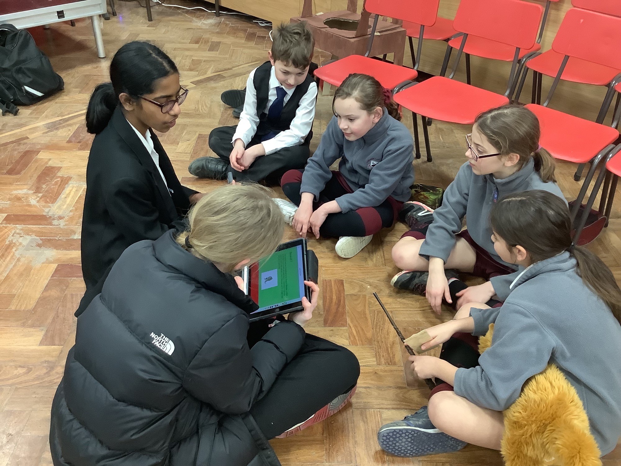 World Book Day Visit from Senior Lit Soc - Caterham Prep