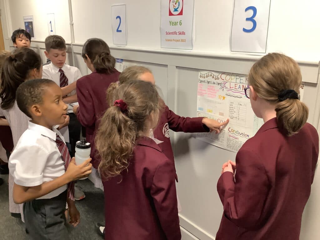 Year 6 Science Poster Showcase - Caterham Prep