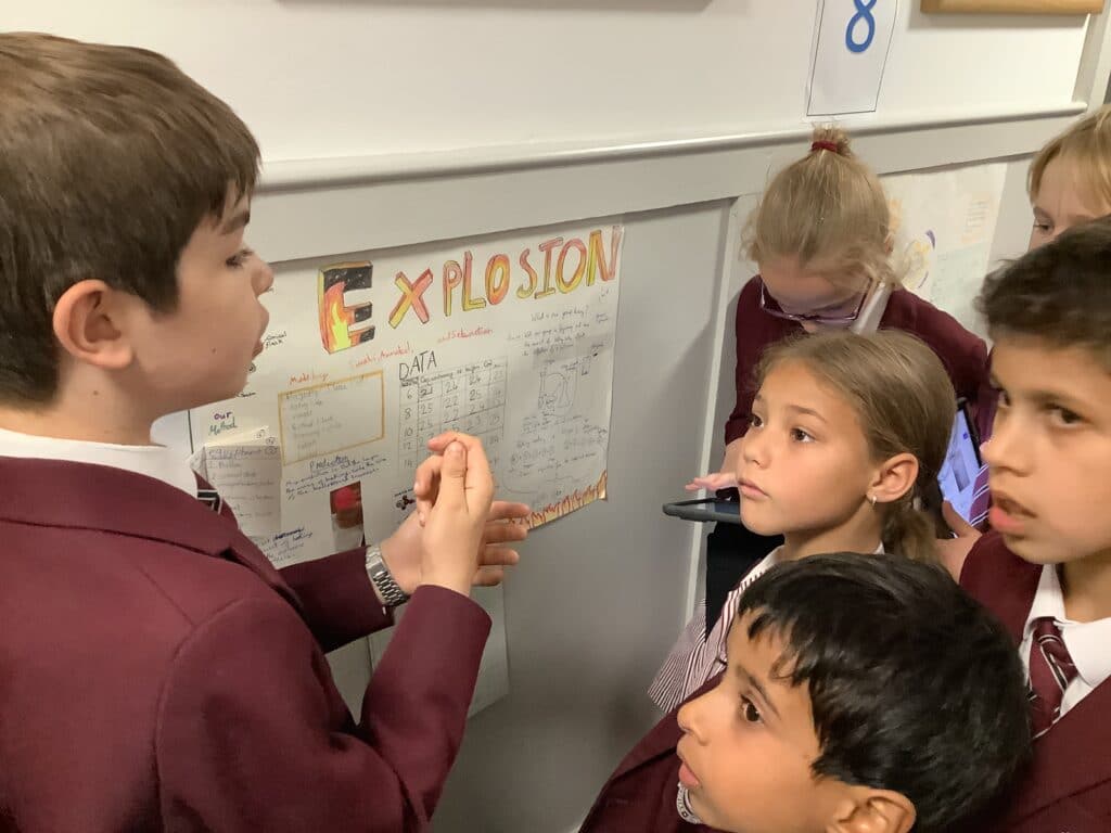 Year 6 Science Poster Showcase - Caterham Prep