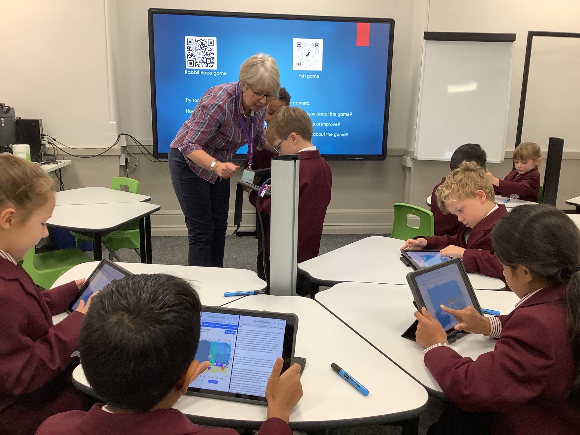Year 2 Digital Innovation Games - Caterham Prep