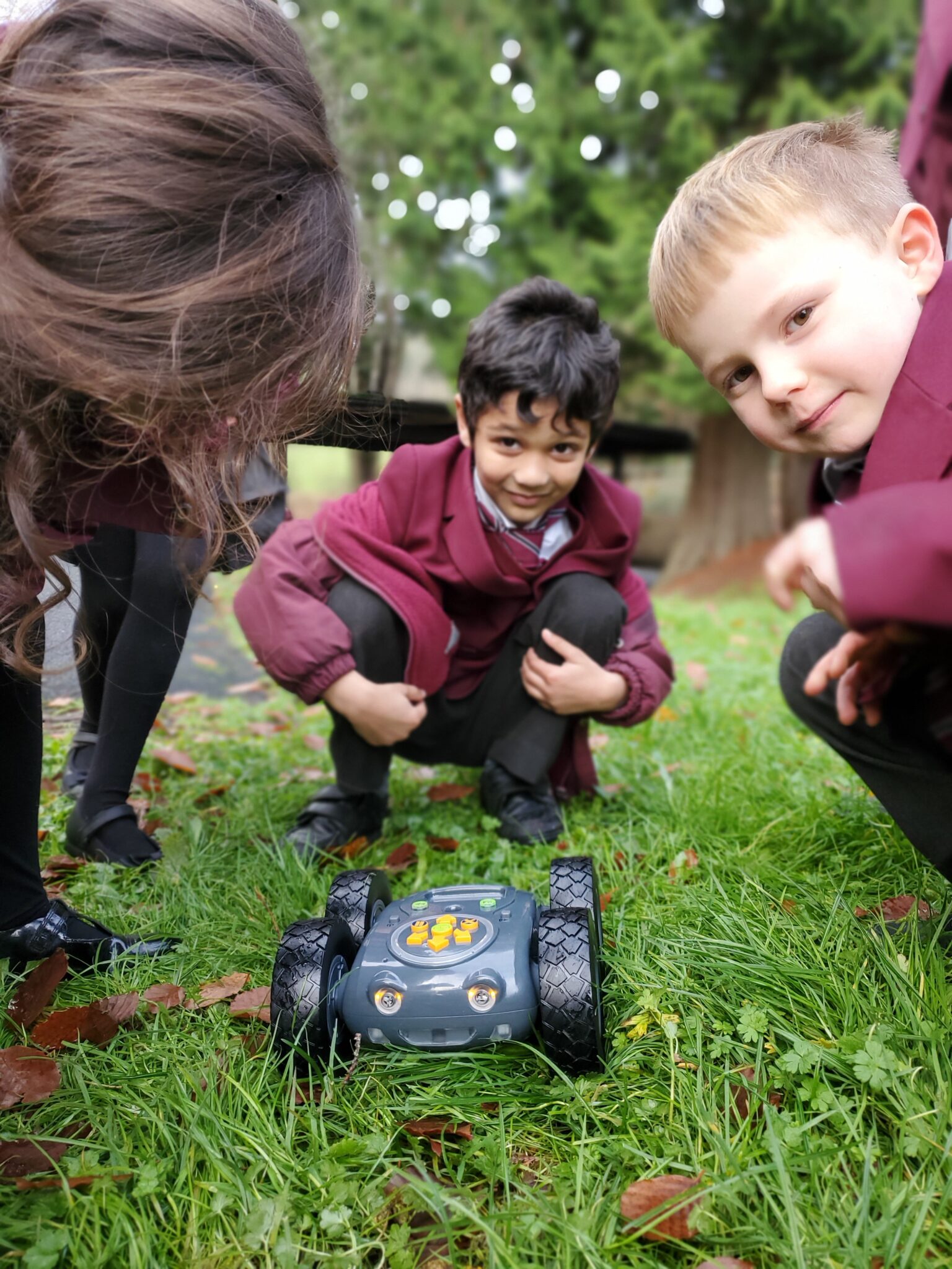 Rugged Robots Join the Playground Fun - Caterham Prep