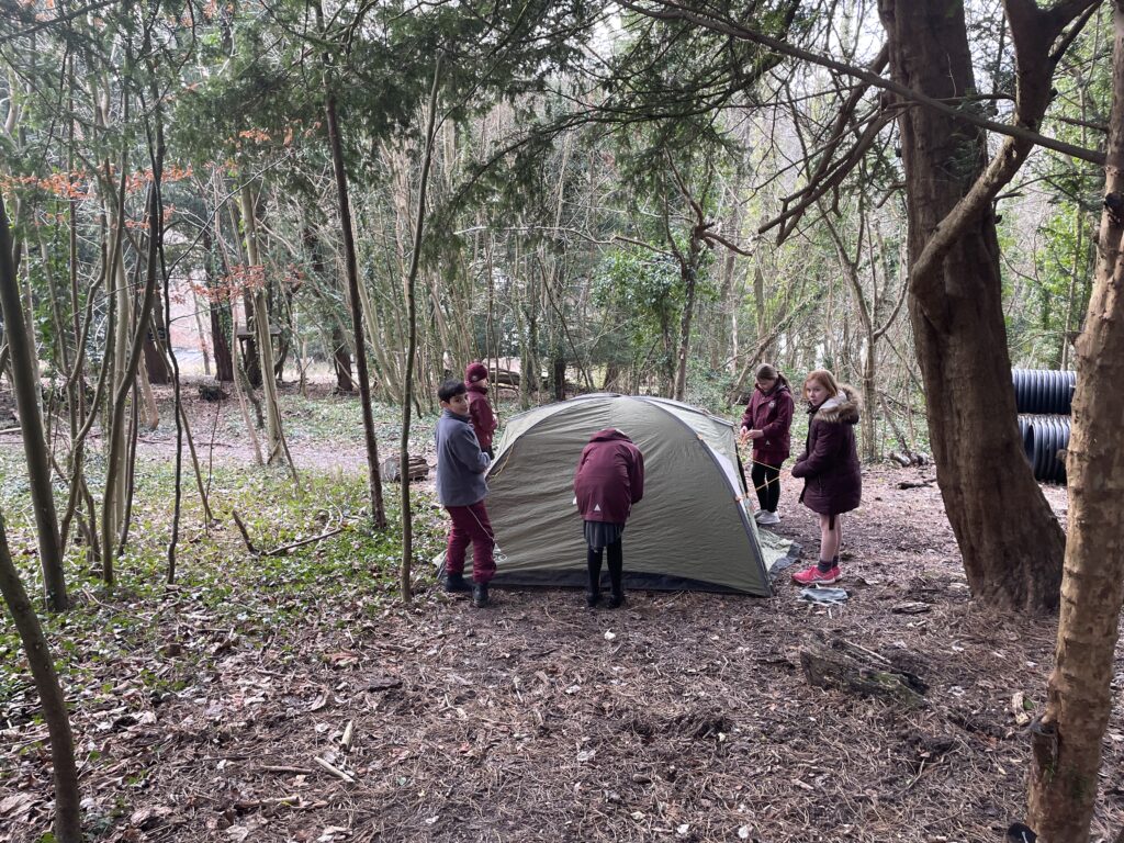 Raising the Roof in Outdoor Learning - Caterham Prep
