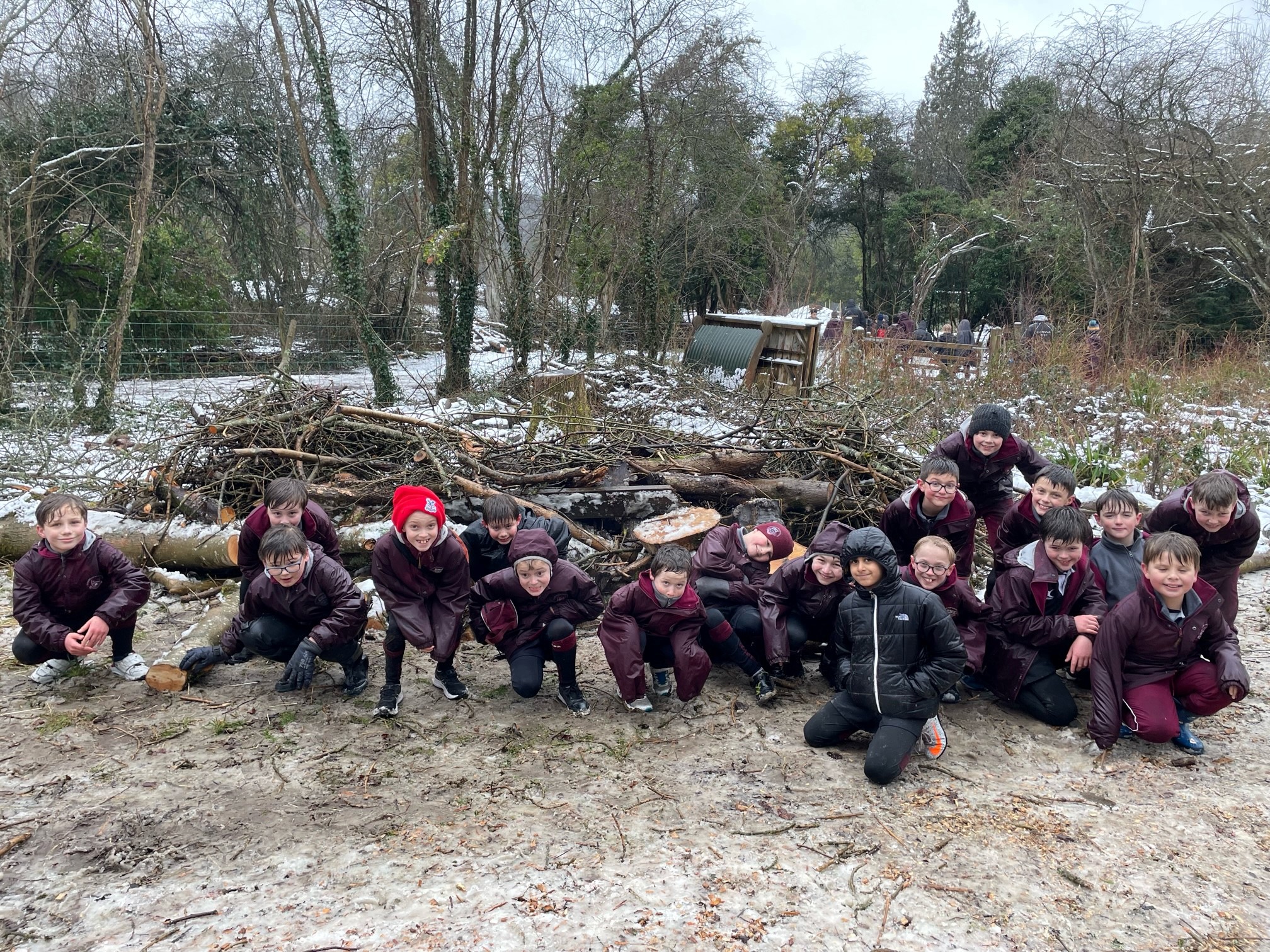 Tidy Up Time in the Outdoor Classroom - Caterham Prep