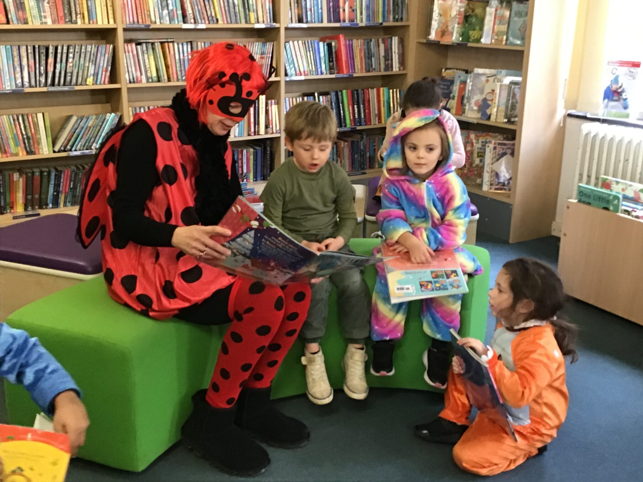Reception visit Caterham Valley Library - Caterham Prep