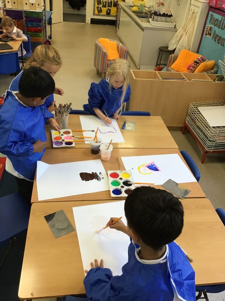 Family Portraits in Reception - Caterham Prep