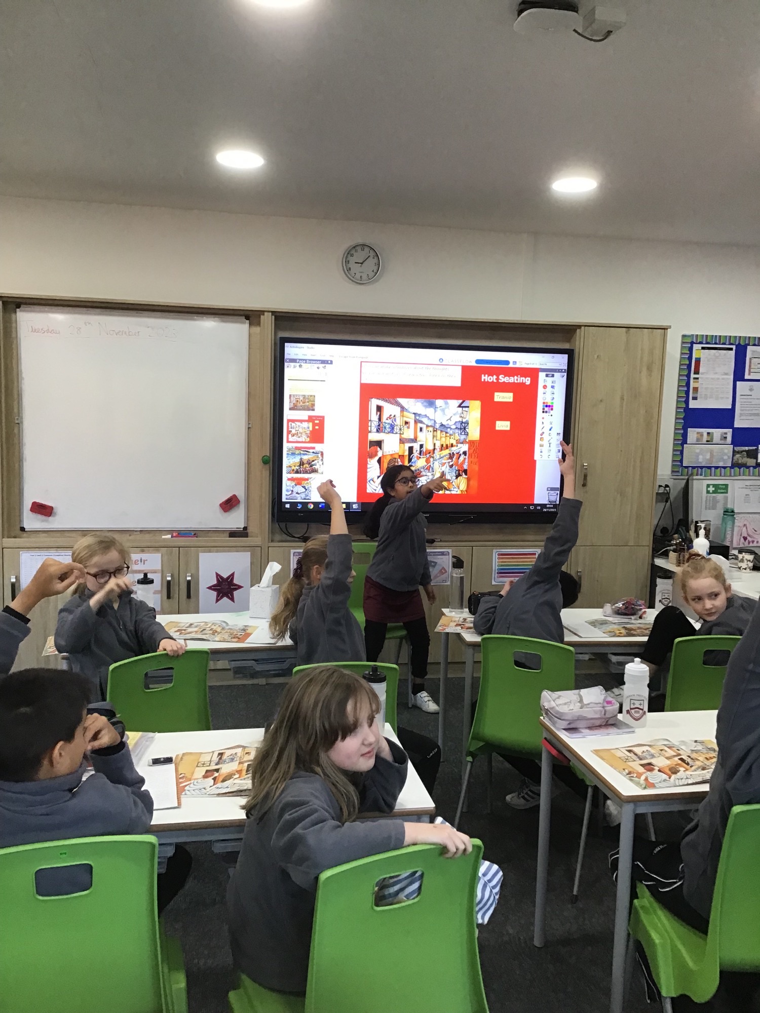 Year 4 in the Hot Seat - Caterham Prep