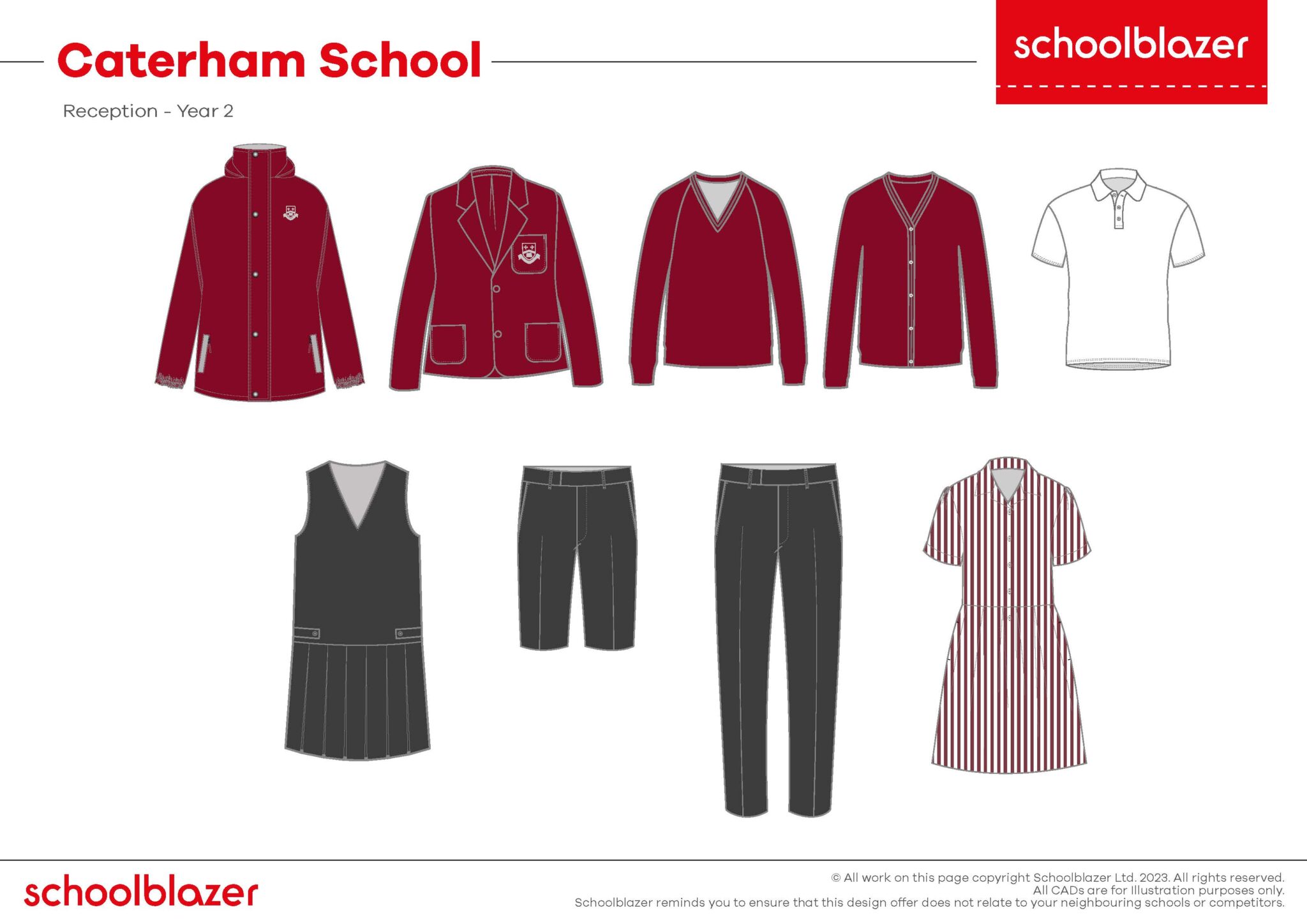 Online Uniform Shop - Caterham Prep