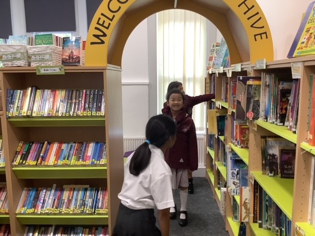New Library Opens - Caterham Prep