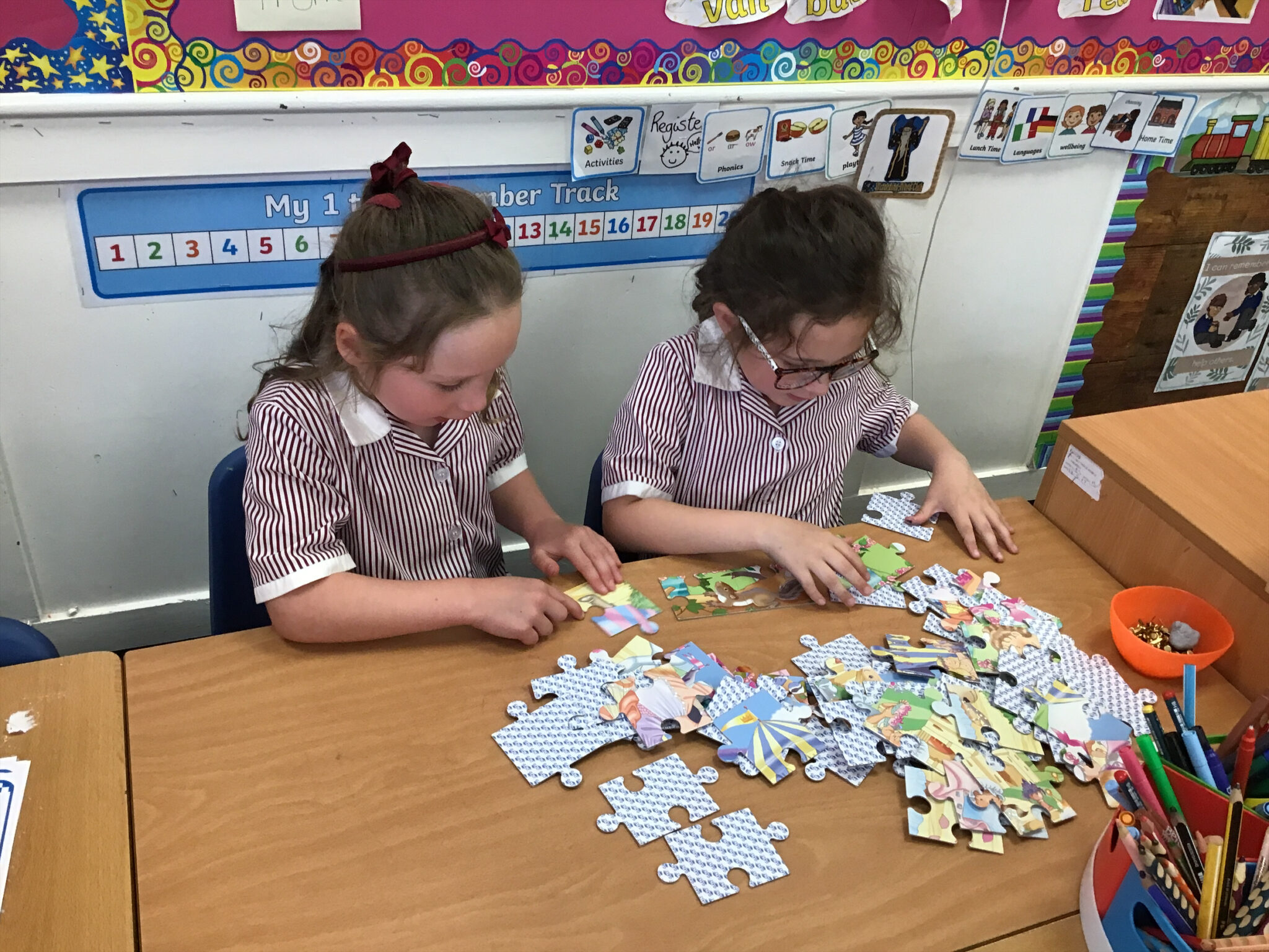Teamwork in Action! Jigsaw Club - Caterham Prep